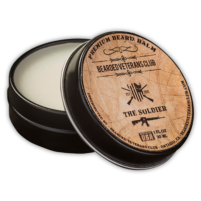 The Soldier Beard Balm – Bearded Veterans Club