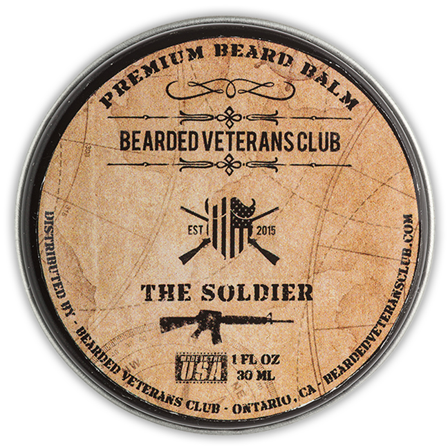 The Soldier Beard Balm – Bearded Veterans Club